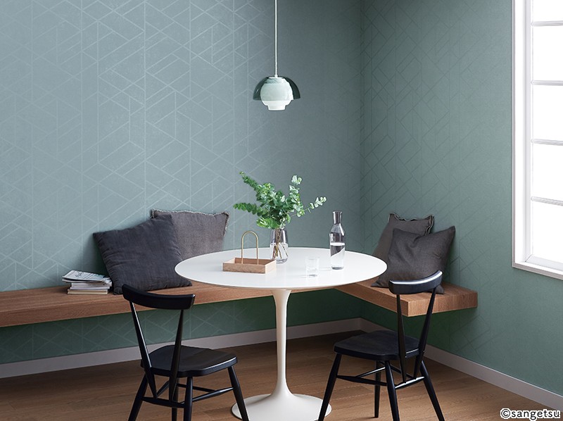 process#100 POWDERY STUCCO(ホワイト 塗り壁調 防かび 抗菌 サンゲツ RE53018) | WALLFLOOR